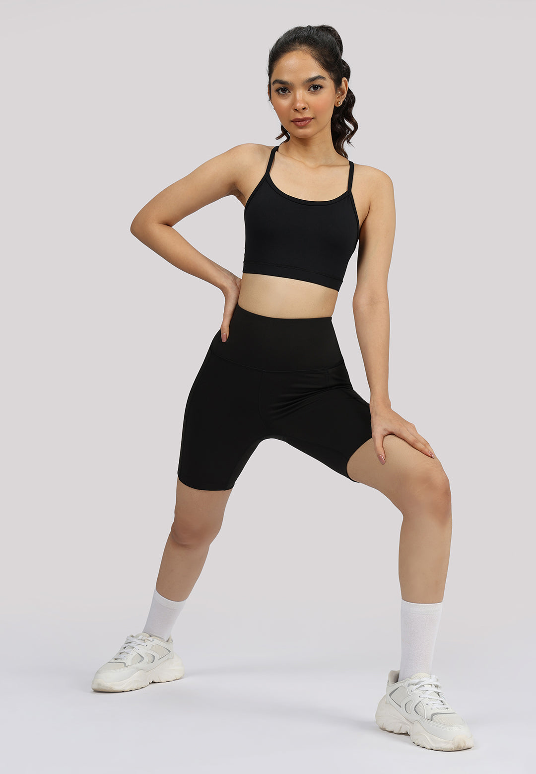 Strappy Racerback Sports Bra