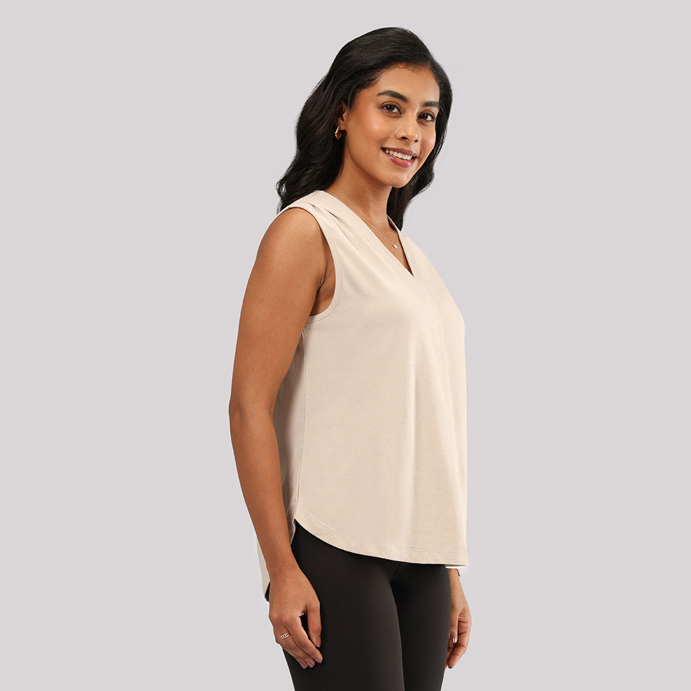 Cotton Pro Sleeveless Work Top