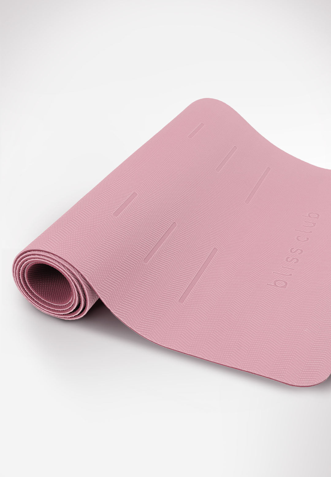 Anti-Slip Reversible Yoga Mat with Alignment Markings